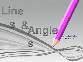 Lines and angles | PPT