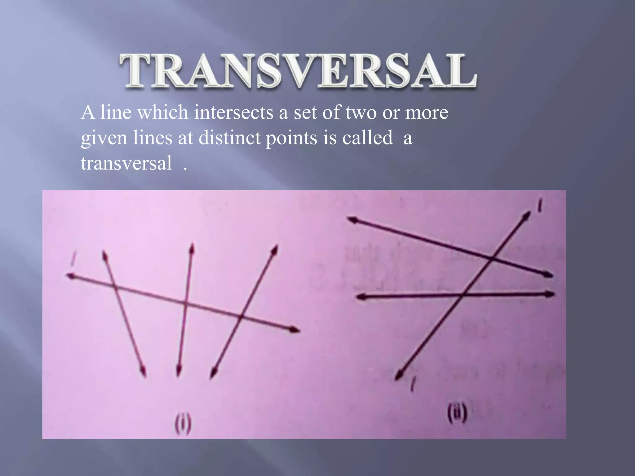 Lines and angles | PPTX