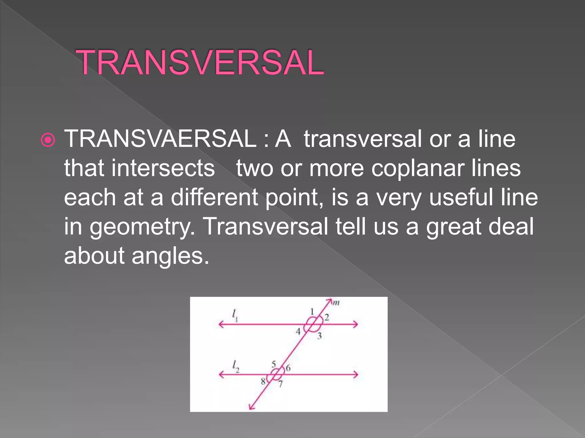 Lines and angles | PPTX