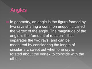 Lines and angles | PPTX