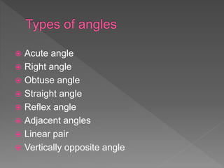 Lines and angles | PPT