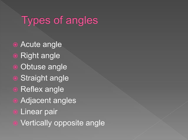 Lines and angles | PPT