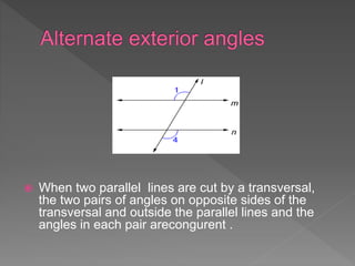 Lines and angles | PPT