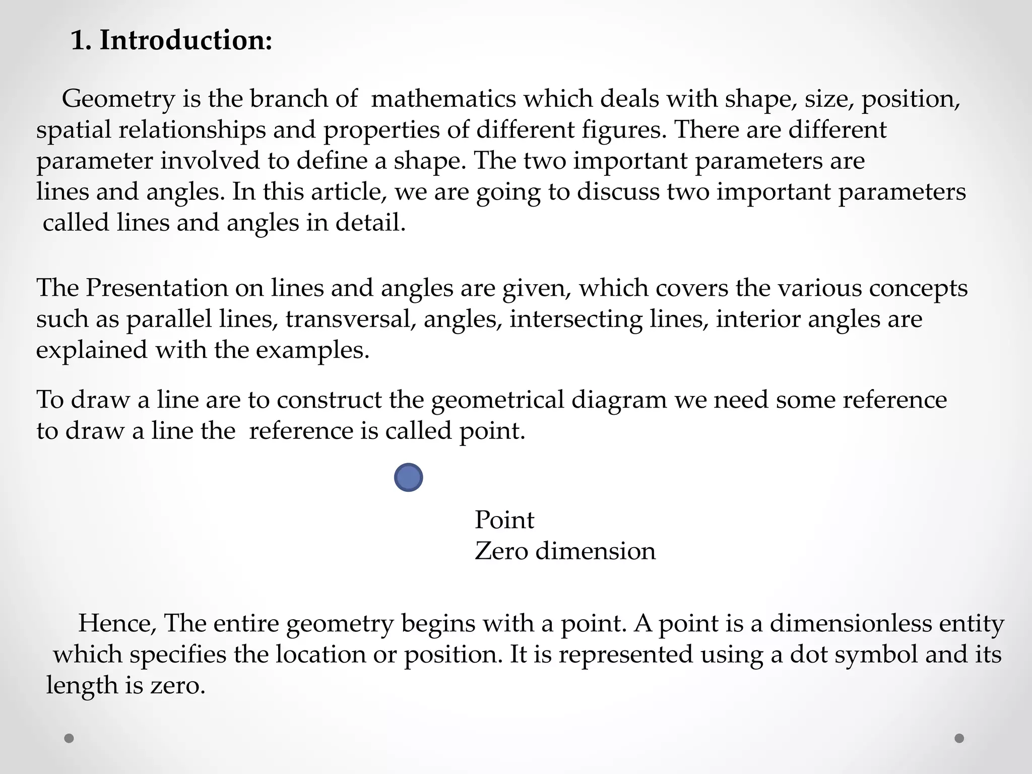 Lines and angles | PPTX