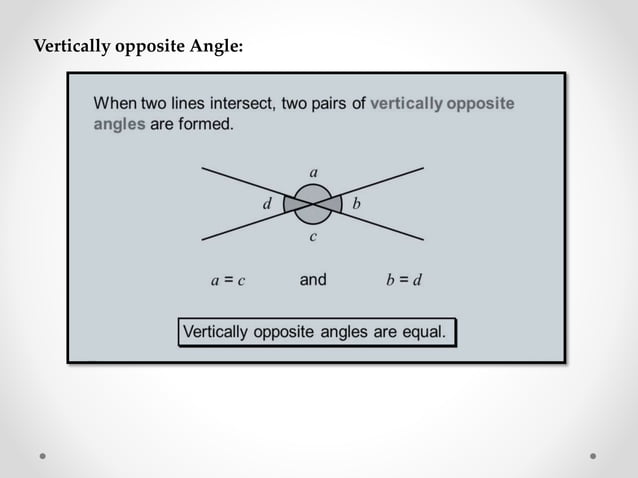 Lines and angles | PPTX | Geography | Science