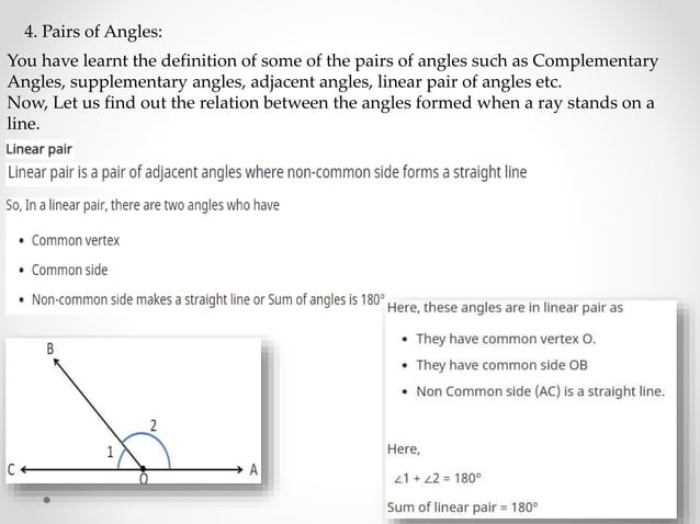 Lines and angles | PPTX | Geography | Science