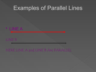 Lines and Angles for primary class students | PPTX