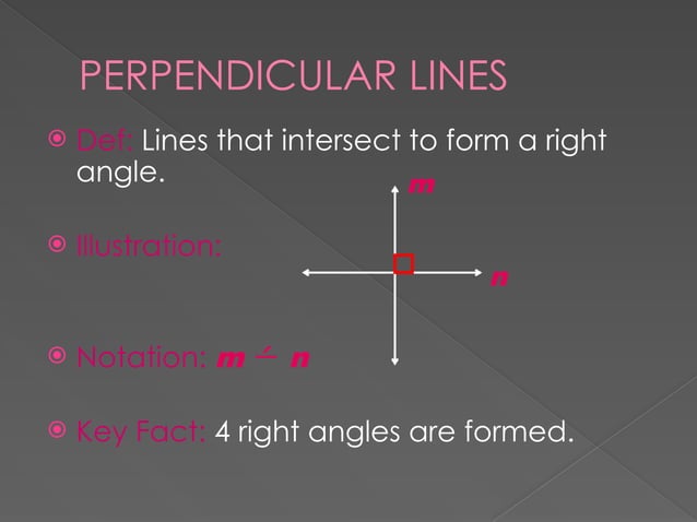 Lines and Angles for primary class students | PPTX