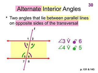 STEM education lines and angles for Teachers | PPTX