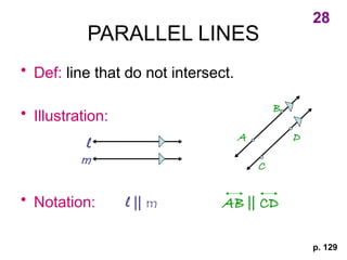 STEM education lines and angles for Teachers | PPTX