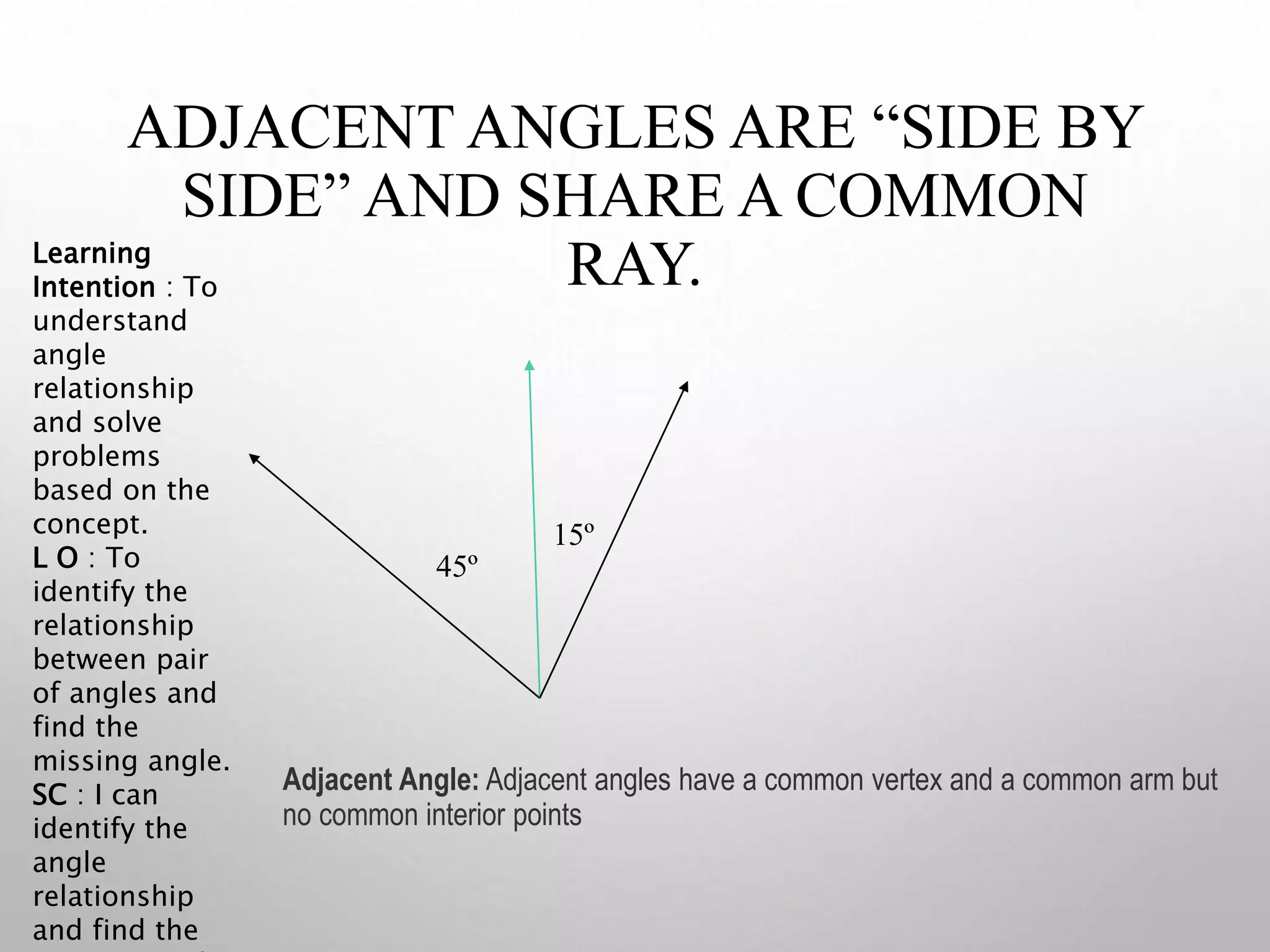 LINES AND ANGLES | PPTX