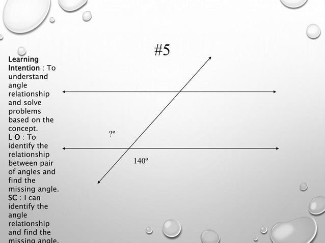 LINES AND ANGLES | PPTX | Physics | Science