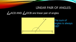 Lines and angles [cbse 9 maths] | PPTX