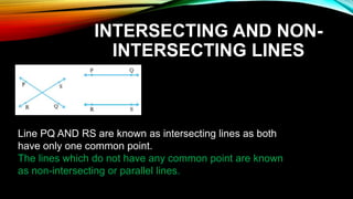 Lines and angles [cbse 9 maths] | PPTX