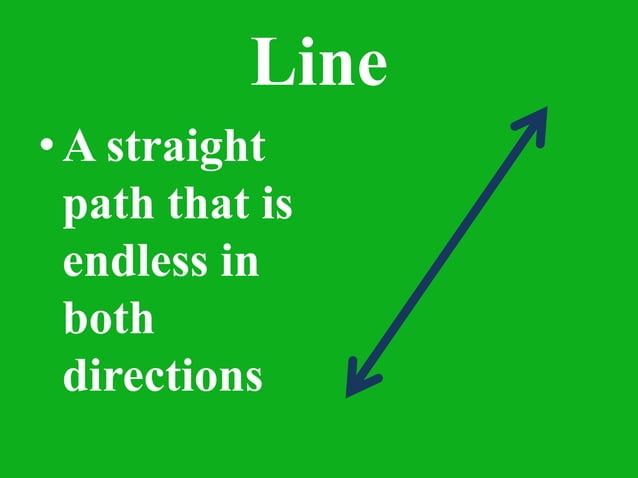 Lines and line segments | PPTX