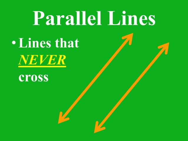 Lines and line segments | PPTX