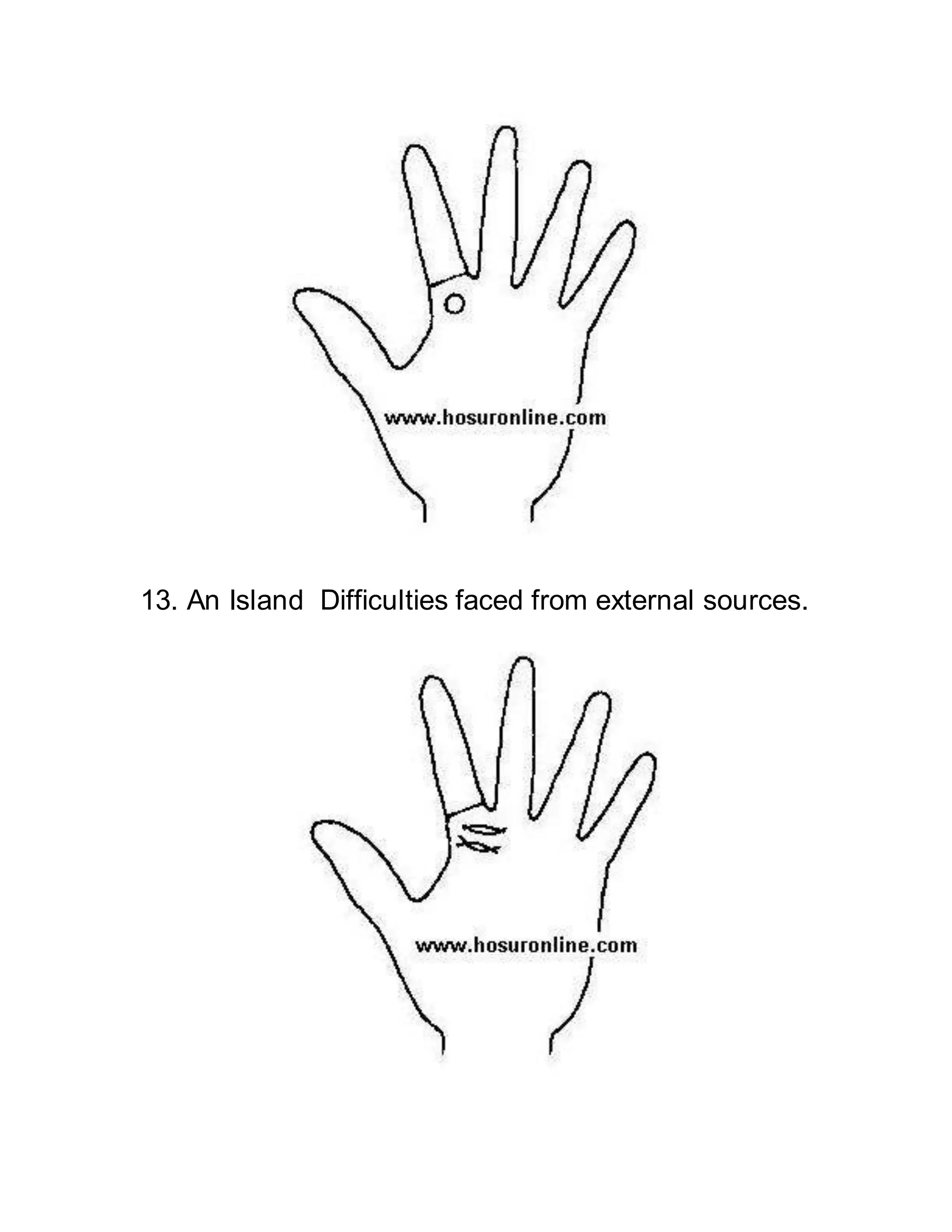 Lines and signs on the mounts ( mount of jupiter ) . | DOCX