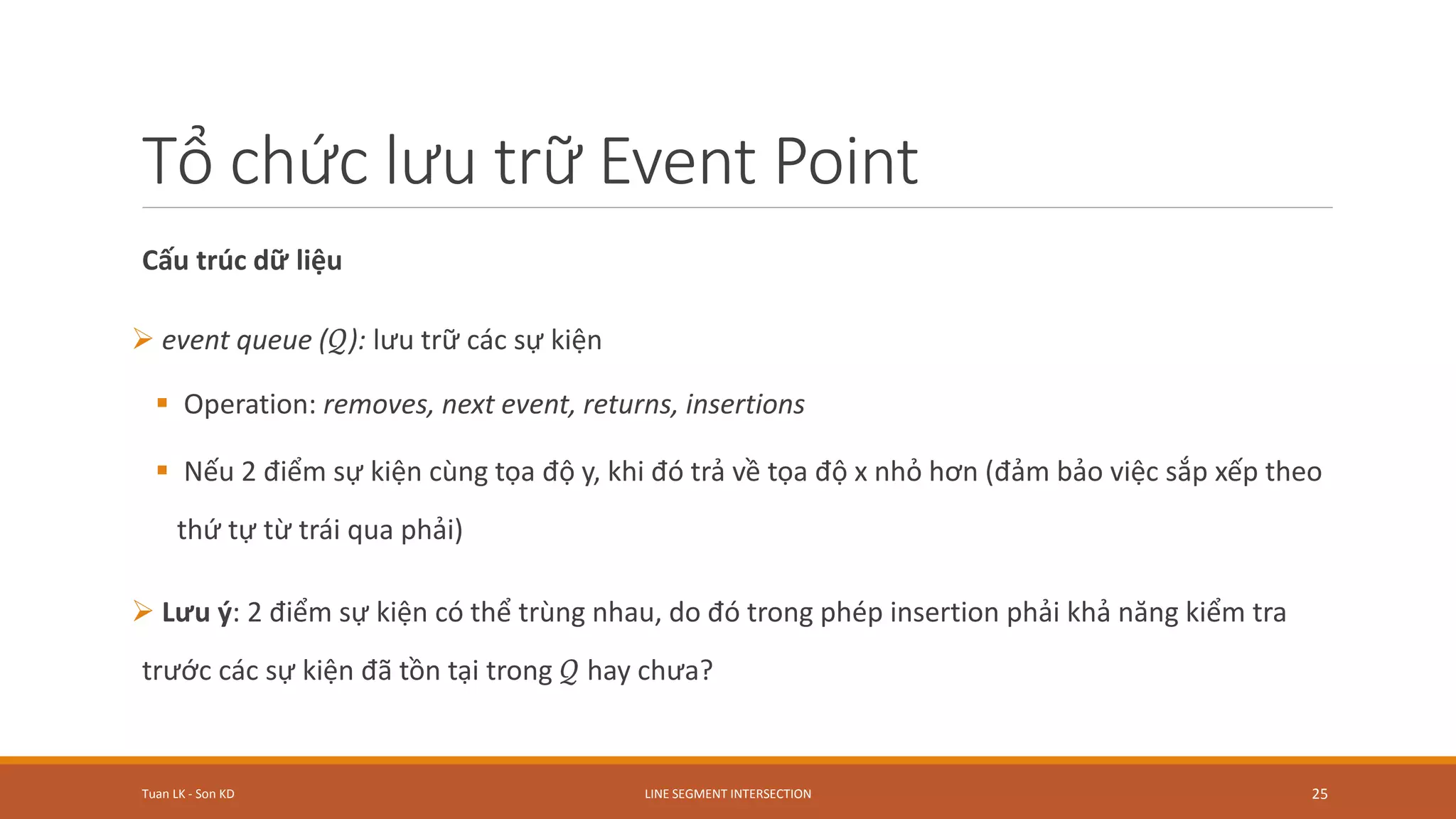 Line segment intersection introduction | PPT