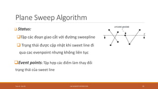 Line segment intersection introduction | PPT