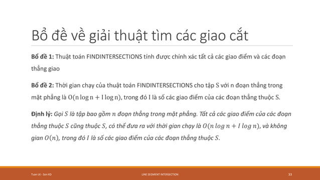 Line segment intersection introduction | PPT