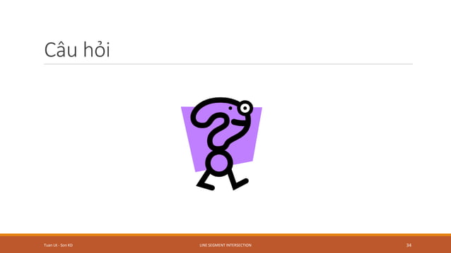 Line segment intersection introduction | PPT