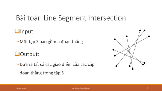 Line segment intersection introduction | PPT