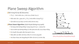 Line segment intersection introduction | PPT