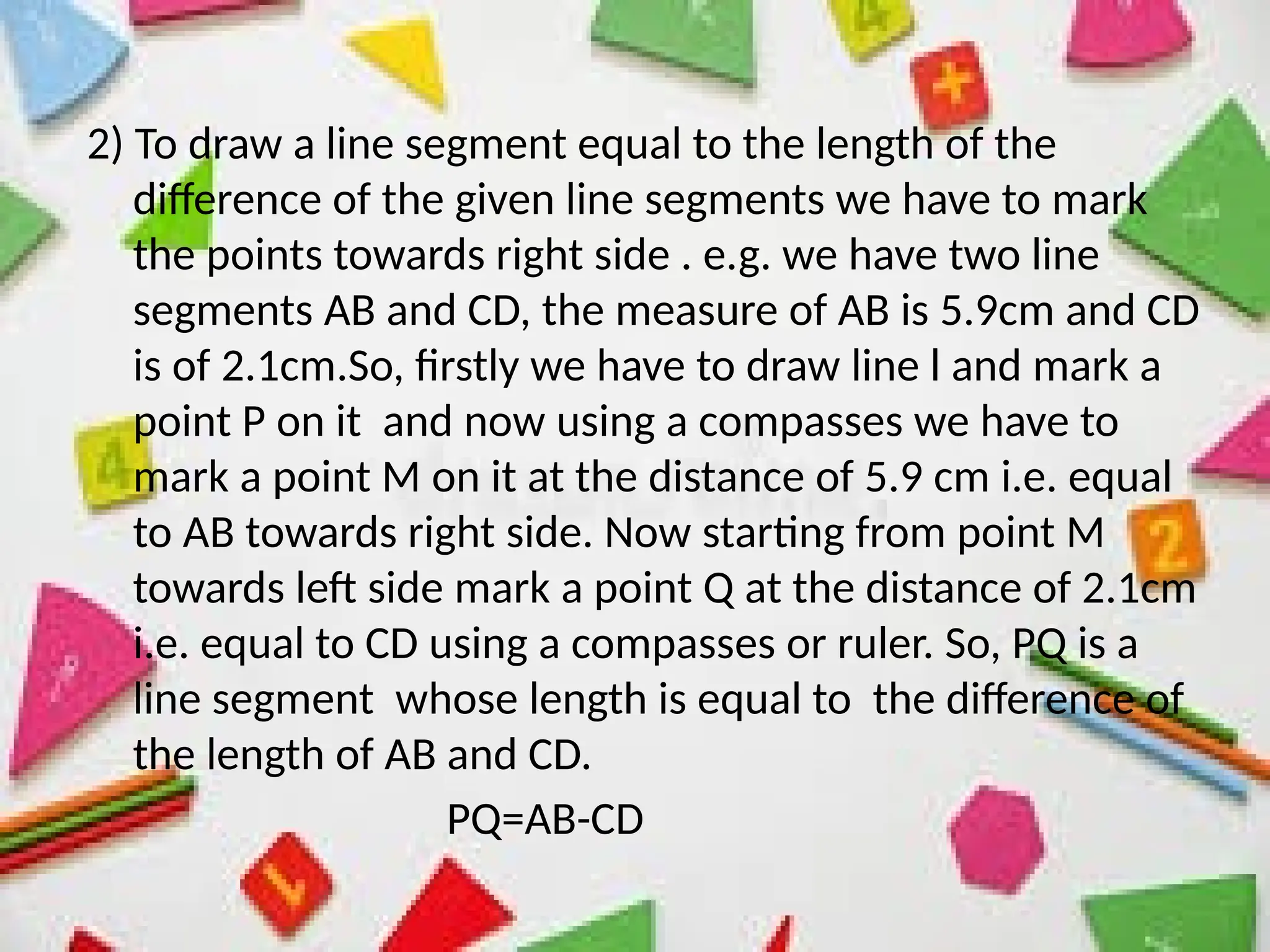 line segment presentation.pptx maths resentation | PPTX