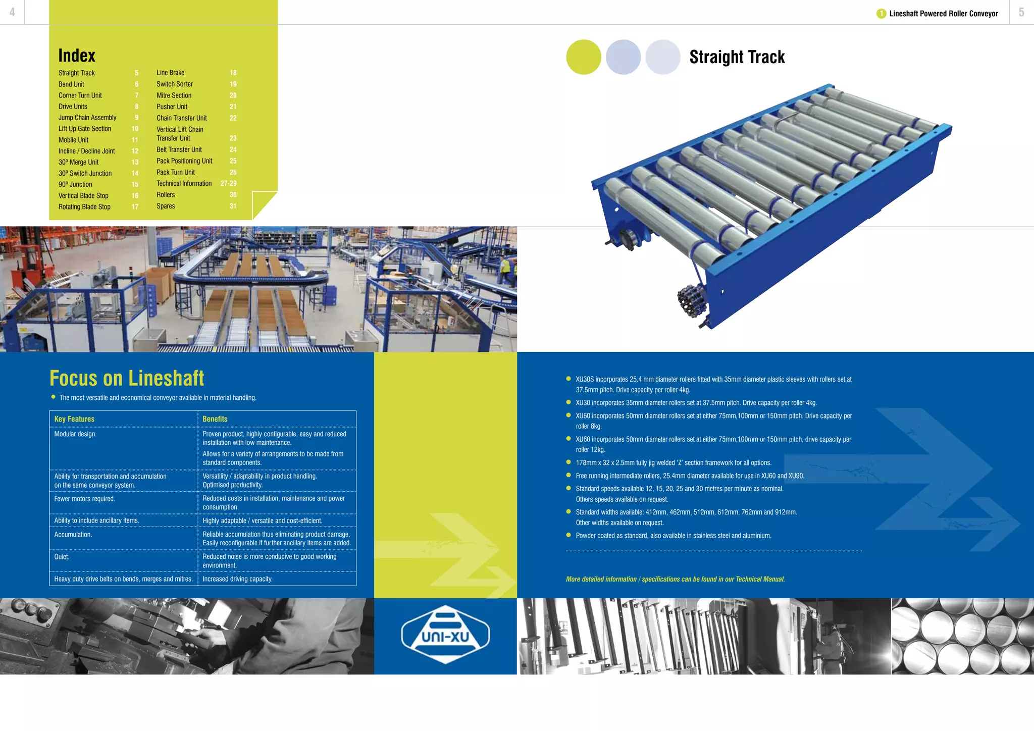 Lineshaft powered-roller-conveyor | PDF | Manufacturing Industry ...