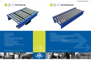 Lineshaft powered-roller-conveyor | PDF | Manufacturing Industry ...