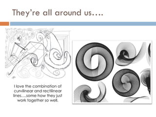 Lines in design | PPT | Drawing and Sketching | Arts and Crafts