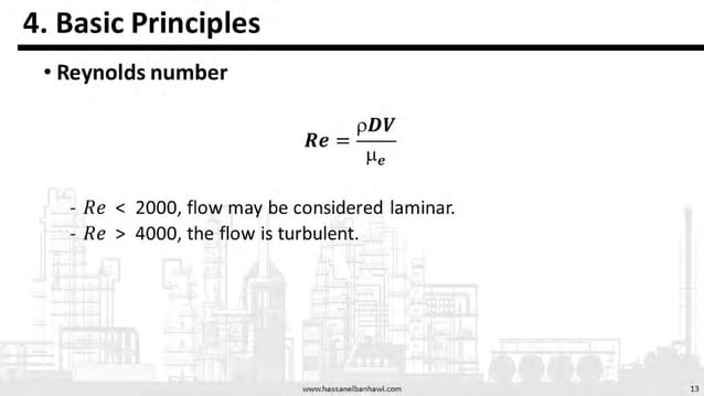 Line Sizing presentation on Types and governing Equations. | PDF