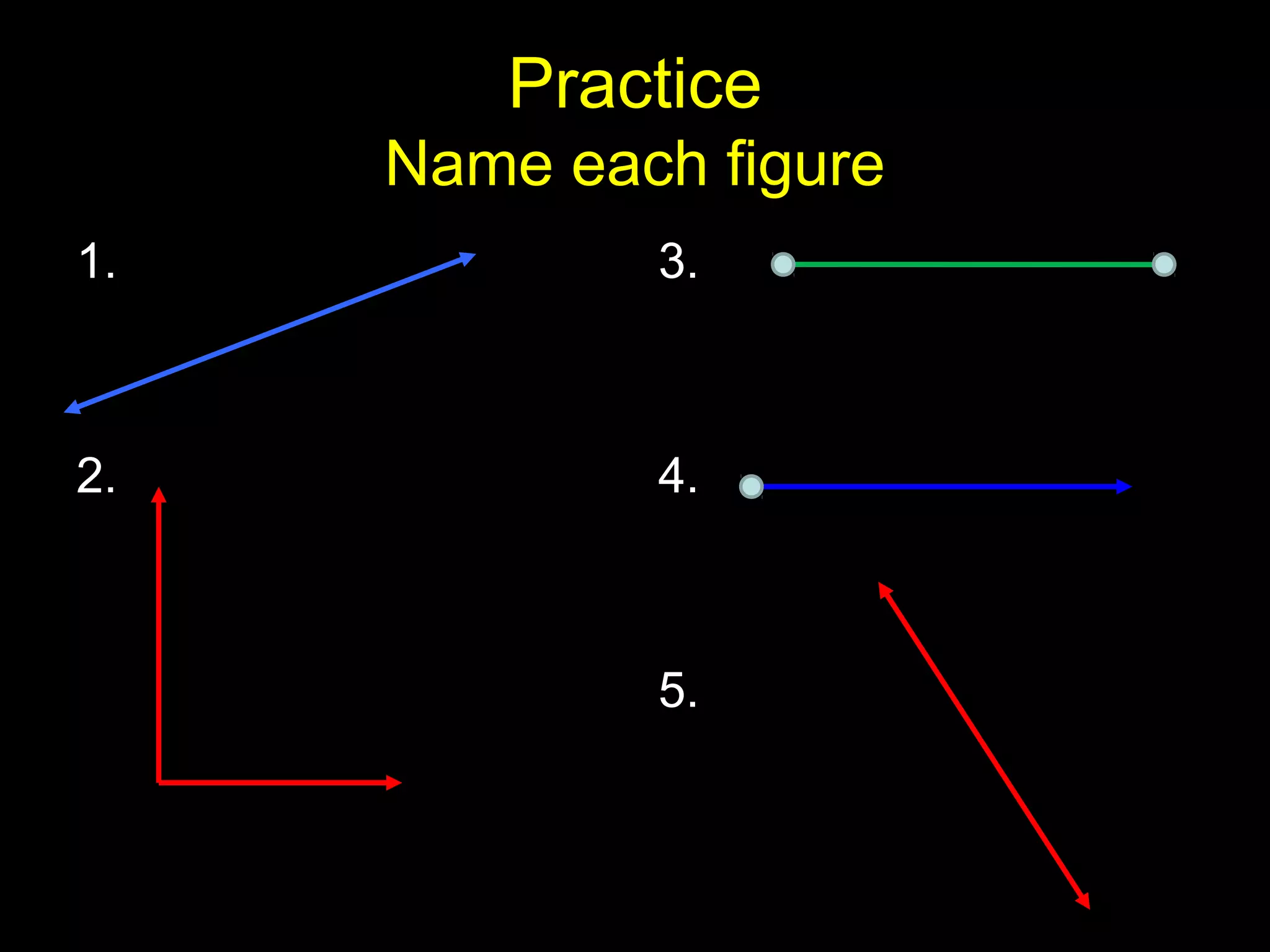 Lines line segments rays and angles | PPT