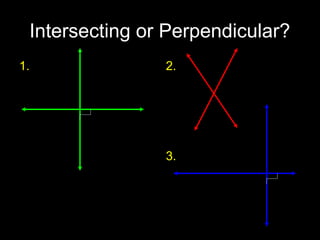 Lines line segments rays and angles | PPT