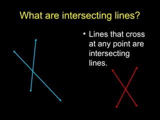 Lines line segments rays and angles | PPT