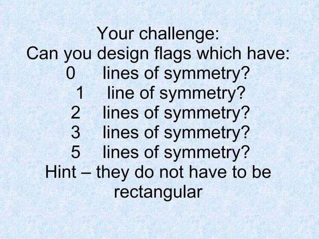 Classroom Response - Lines of symmetry | PPT