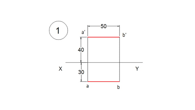 orthographic projections of lines- I | PPTX | Physics | Science