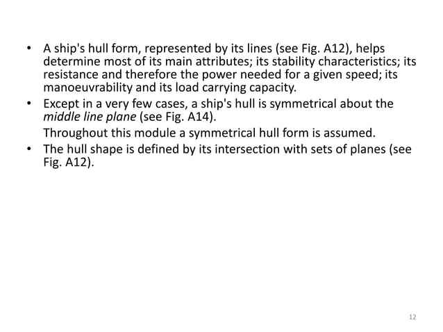 Lines Plane basic ship theory, ship dimension | PPTX