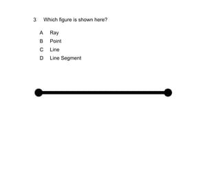 Lines, rays, angles quiz | PDF | Drawing and Sketching | Arts and Crafts