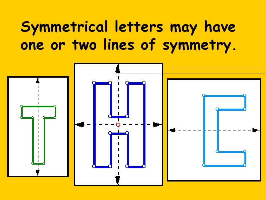 Line symmetry