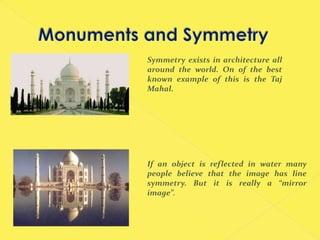 Line Of Symmetry In Monuments