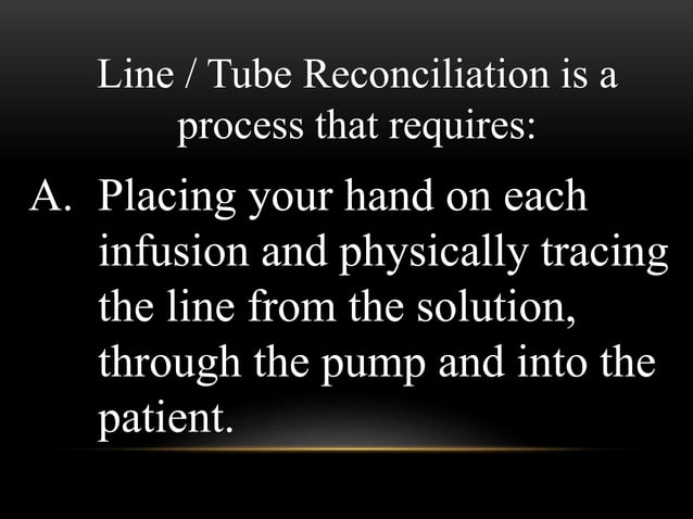 Line tracing & line reconciliation | PPTX | Pharmaceutical Drugs ...