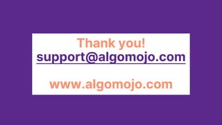 Line Trading Automation - Algomojo Amibroker Module | PPTX