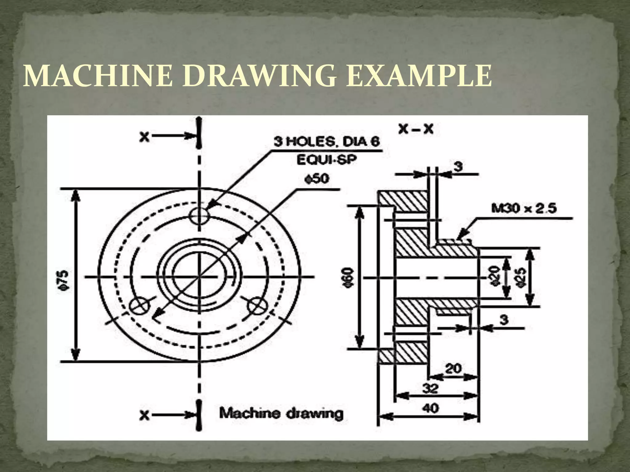 Line Types In Engineering Drawing | PPTX