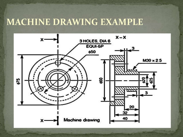 Line Types In Engineering Drawing | PPT