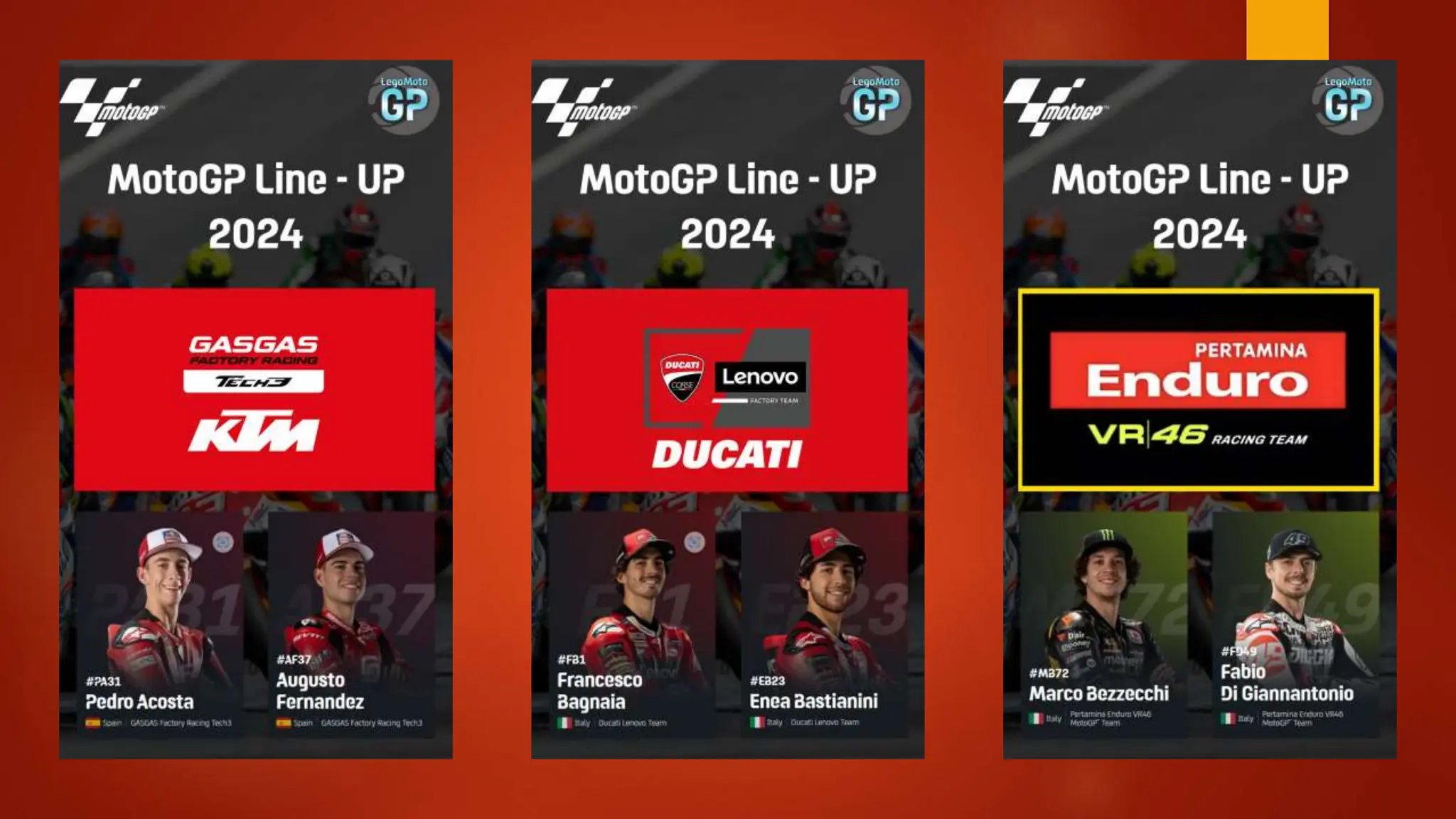 Line UP MotoGP 2024: Deretan Juara Dunia dan Talenta Muda yang Siap ...
