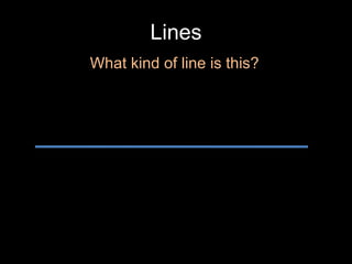 Line variety painting(1st & kinder)