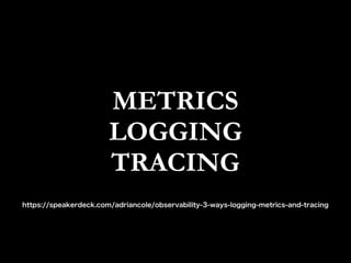 Metrics driven development with dedicated Observability Team | PPT