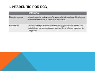 Linfadenitis granulomatosa | PPT