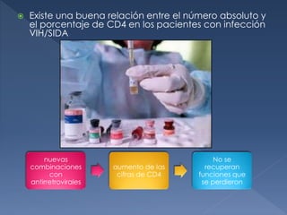 Linfocitos cd4 e importancia en el sida FISIOLOGIA | PPTX